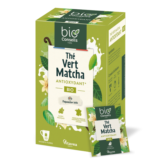 Thé vert Matcha Bio - bioconseils - Infusion Bio | Laboratoires Ponroy