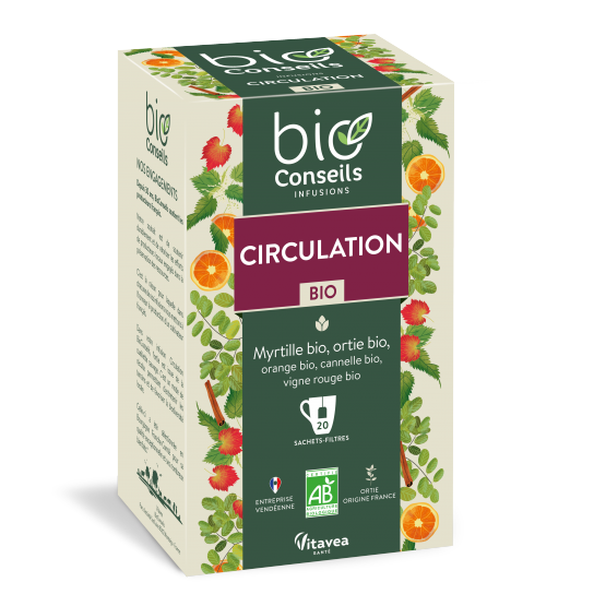 Infusion Circulation Bio - bioConseils - Infusions | Laboratoires Ponroy